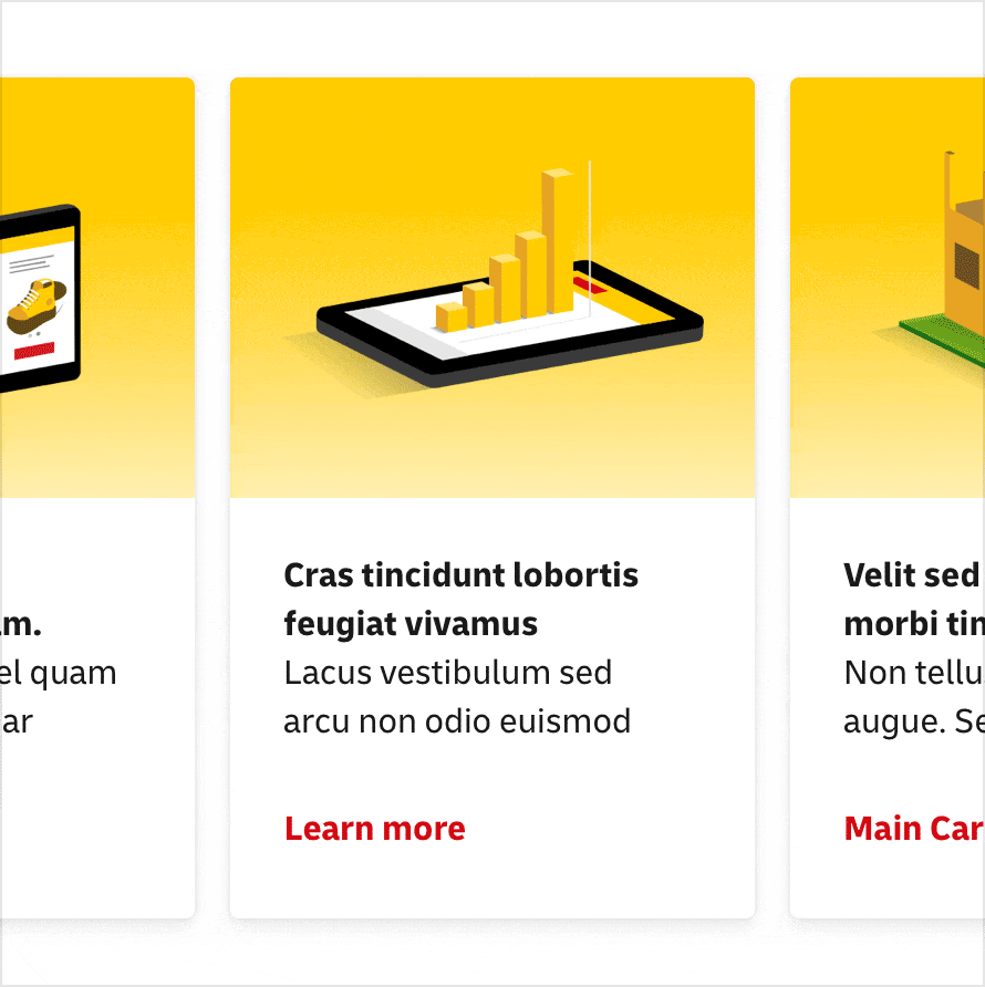 UI Animation DHL Brand Hub Dpdhl Brands