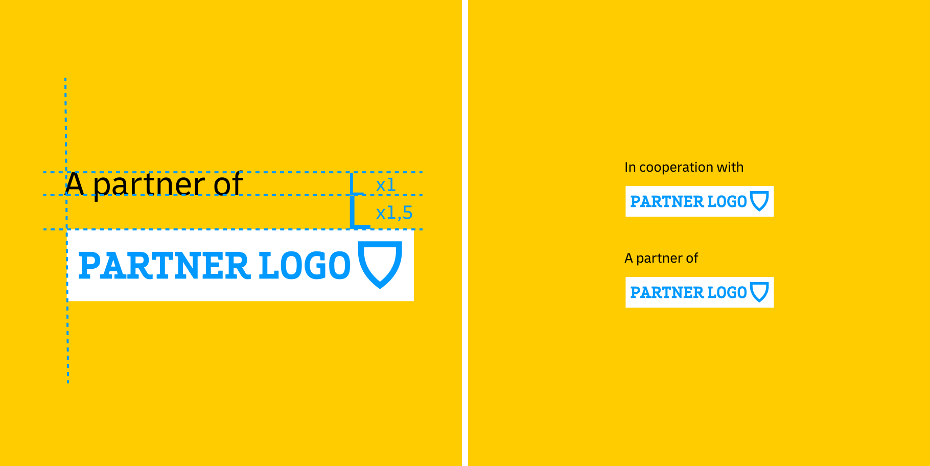 partner logos layout