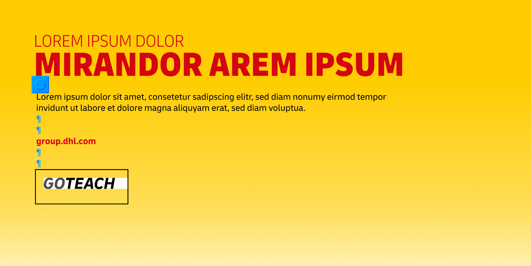 DHL Group Boilerplate