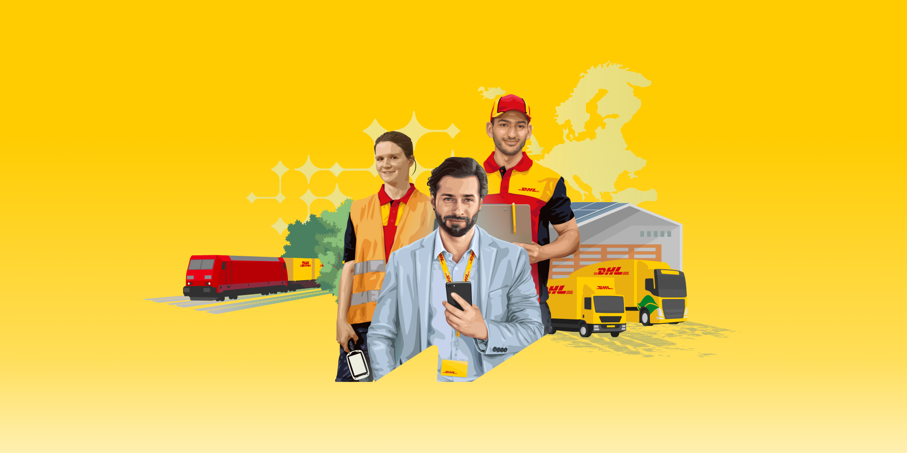 DHL Freight Key Visual