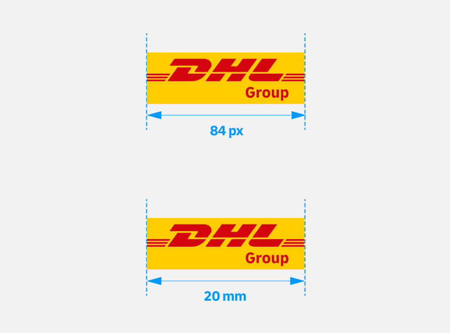 Minimum size, logo on brand field