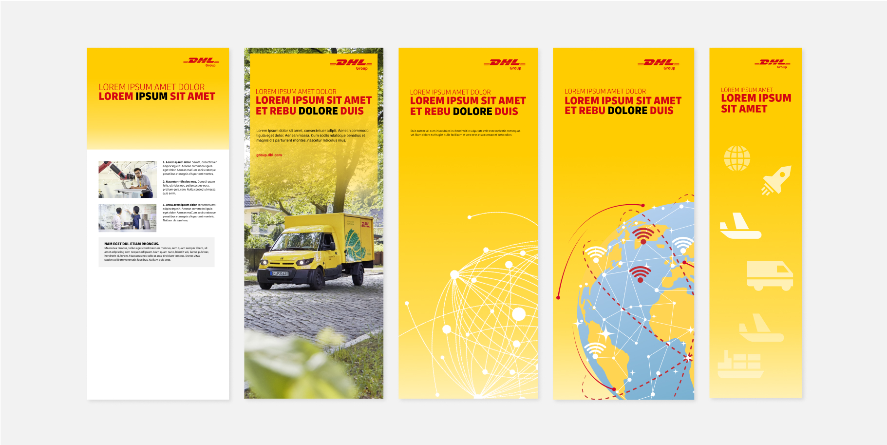 To attract as much attention as possible and convey information ...