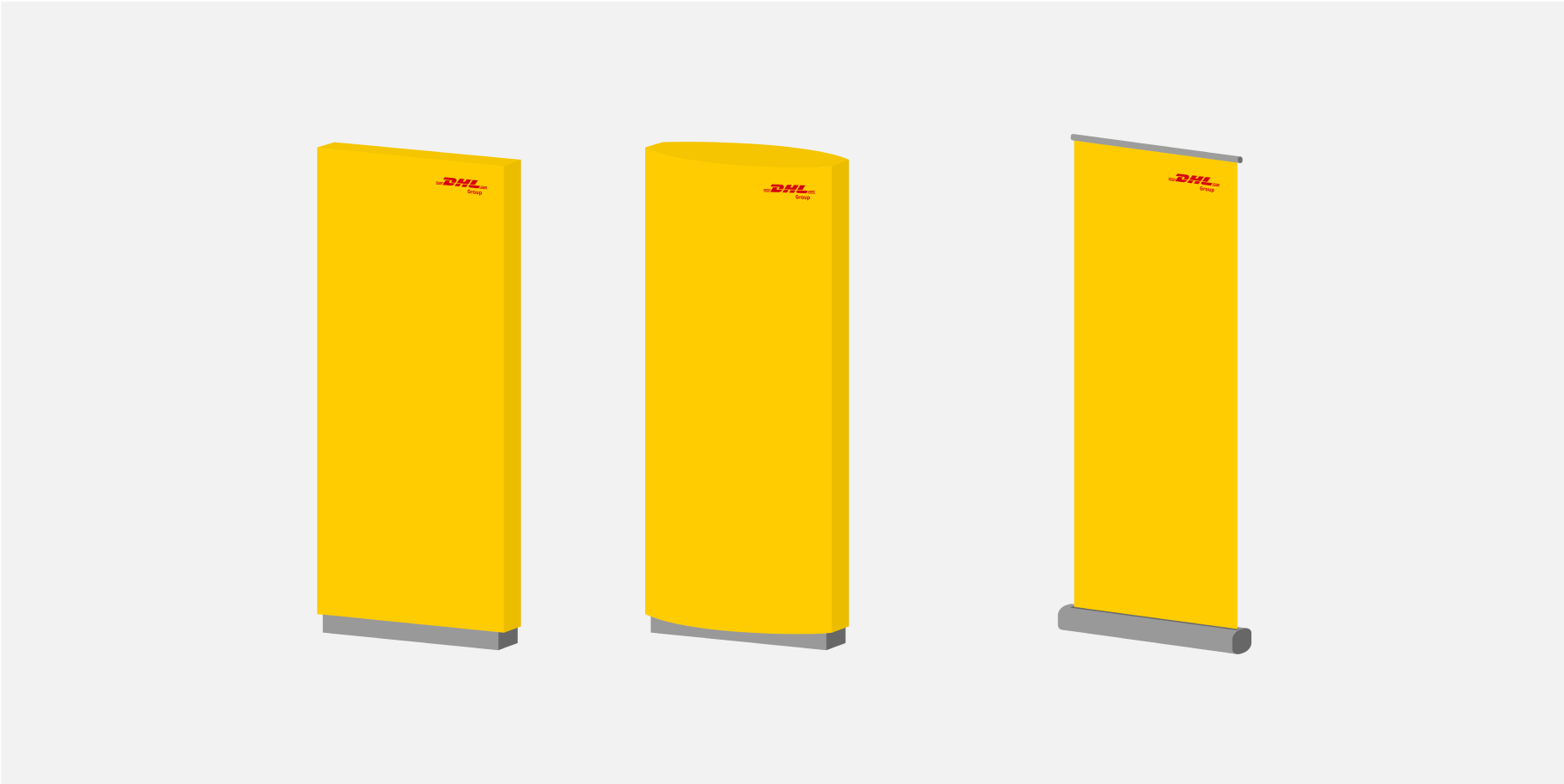 When designing roll-ups (or pylons with permanently attached elements ...