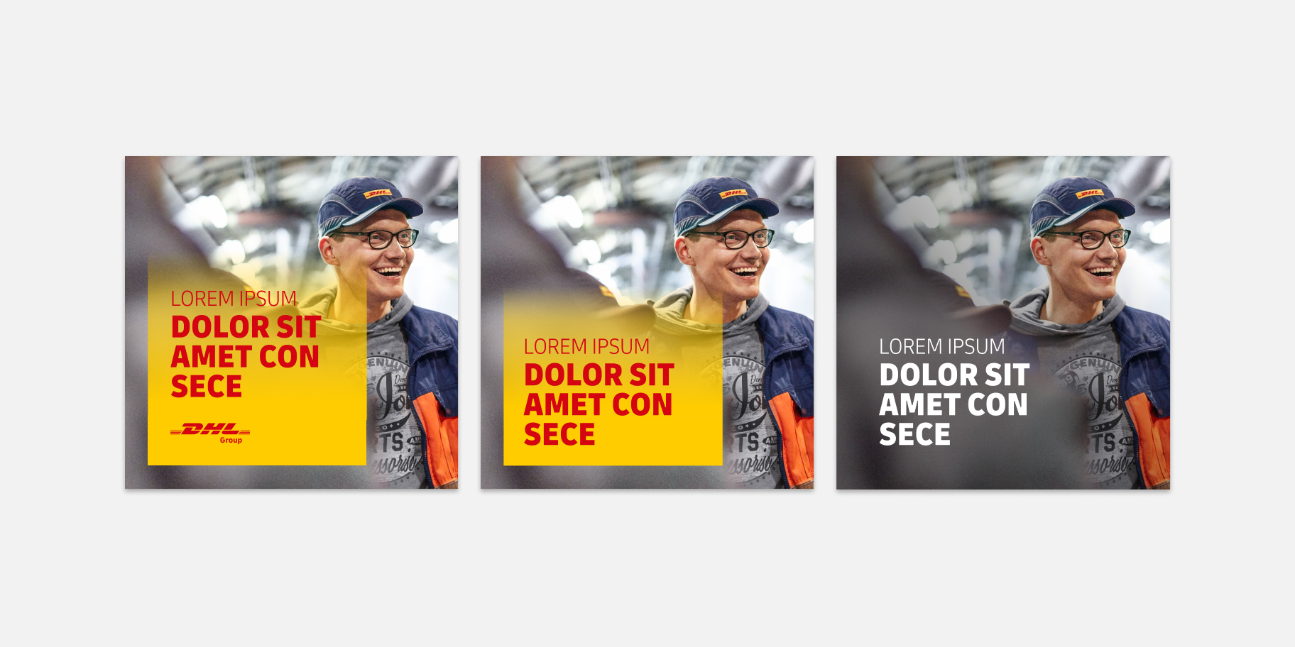 You don’t have to include our logo in all posts. Optional design ...