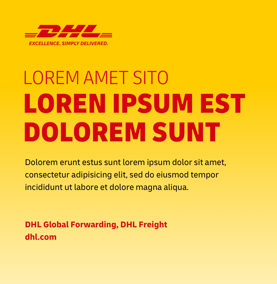 Dhl Group Logo Png