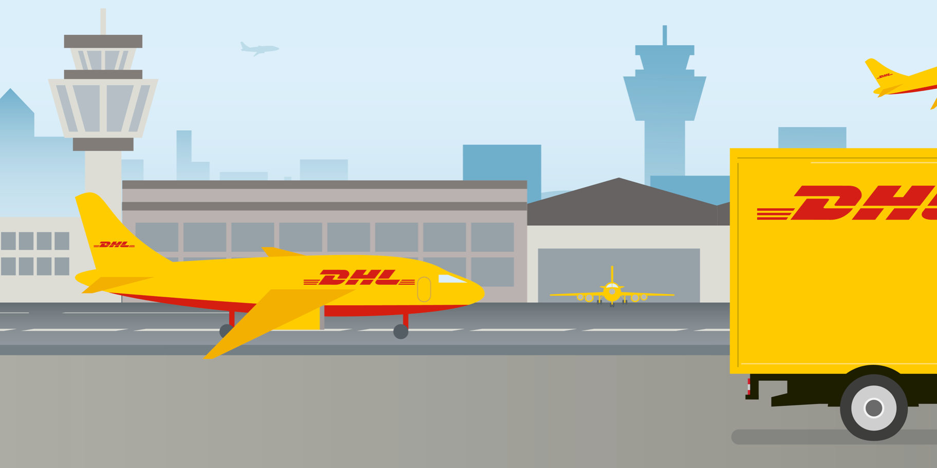 Illustrationen | DHL Brand Hub | www.dpdhl-brands.com