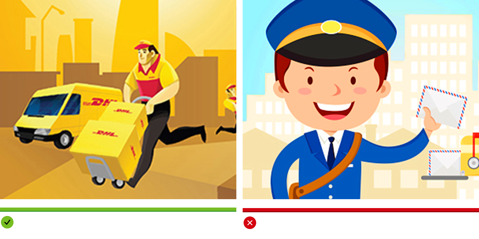 Illustrationen | DHL Brand Hub | www.dpdhl-brands.com