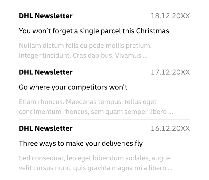 Create engaging and creative subject lines to spark curiosity.