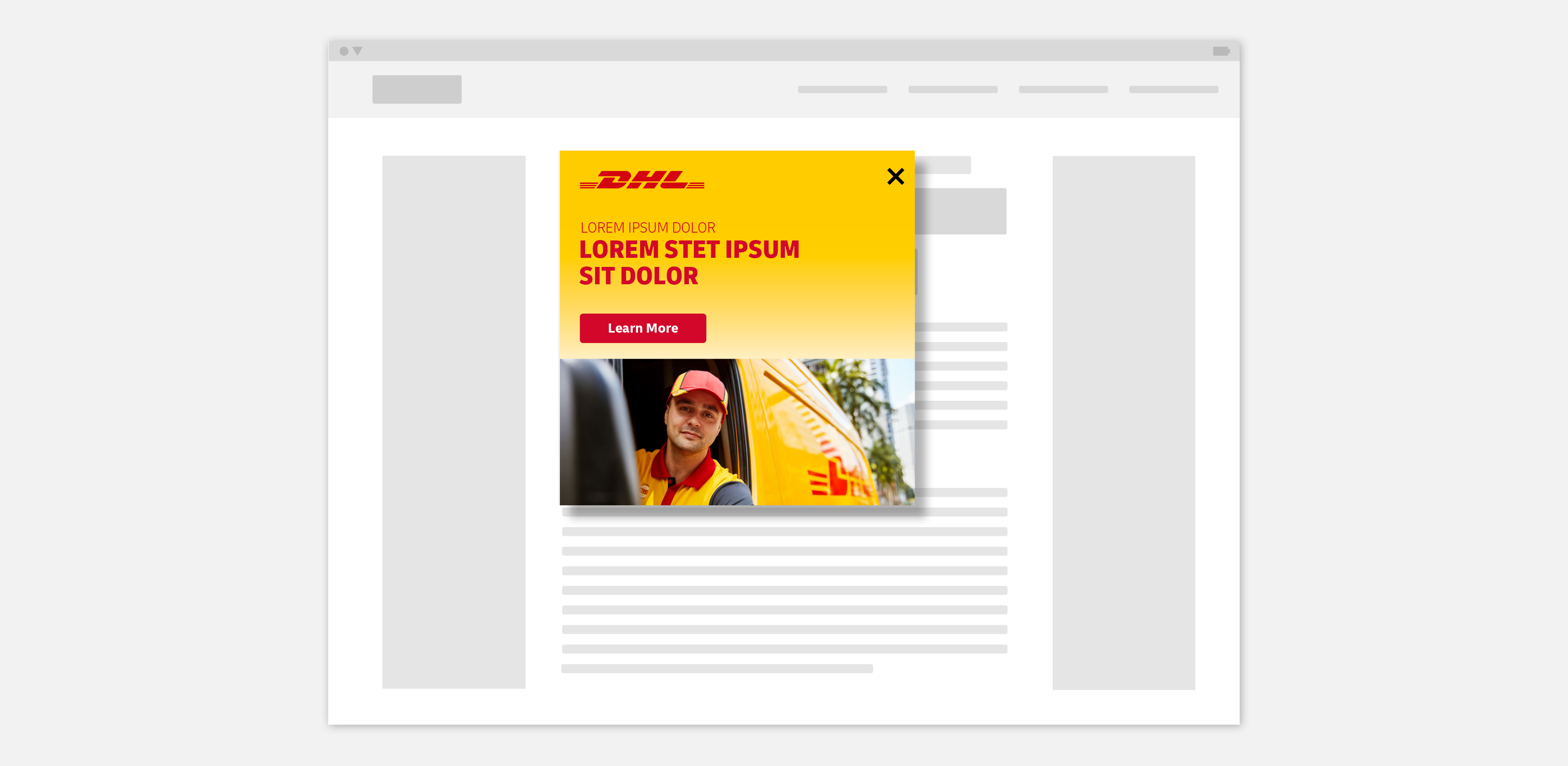 Online Banners | DHL Brand Hub | www.dpdhl-brands.com