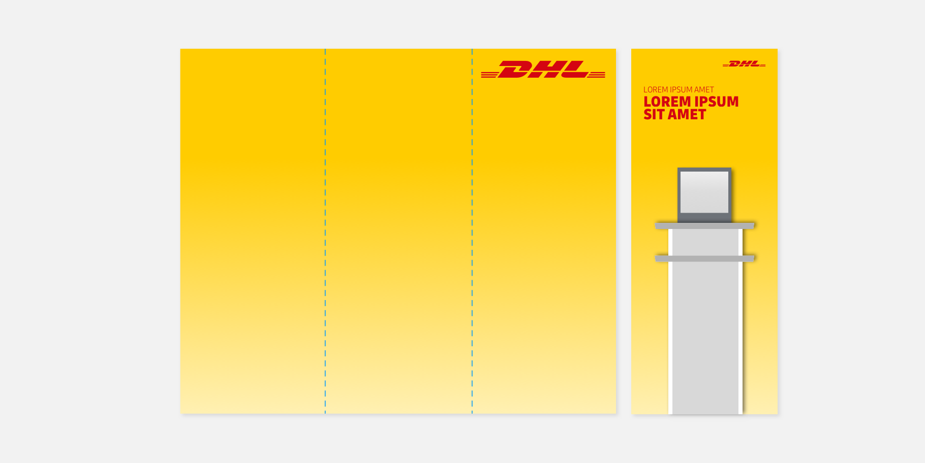 Pylons with info Terminal