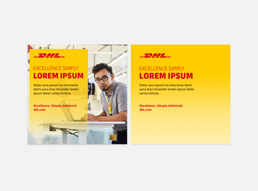 Visual Appearance | DHL Brand Hub | www.dpdhl-brands.com