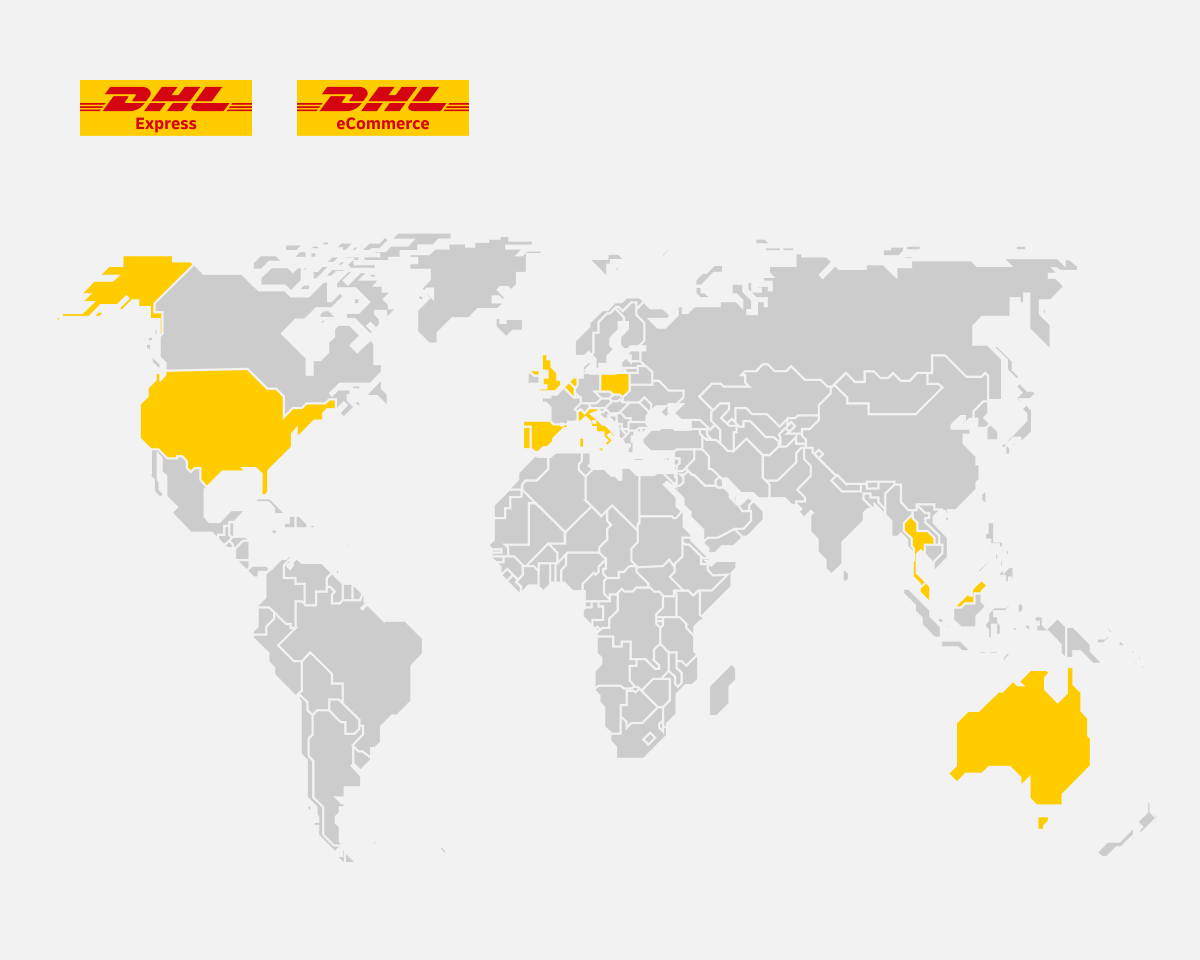 In the following markets, DHL Express and DHL eCommerce may use their ...