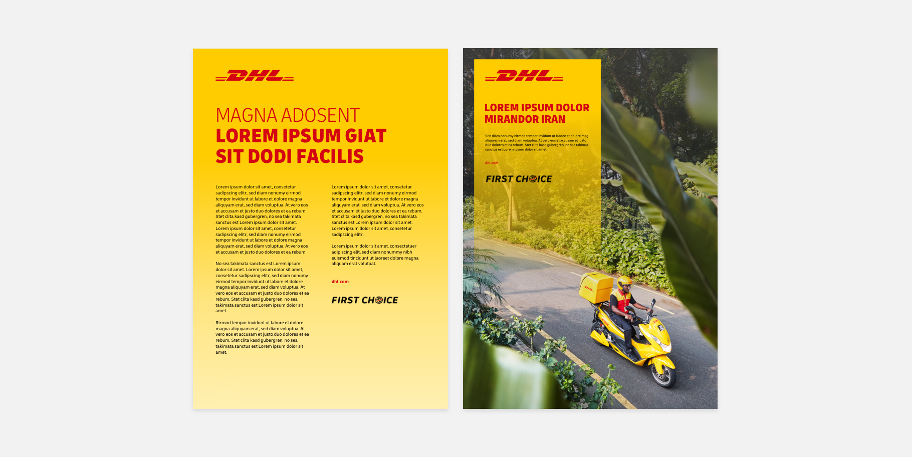 First Choice | DHL Brand Hub | www.dpdhl-brands.com
