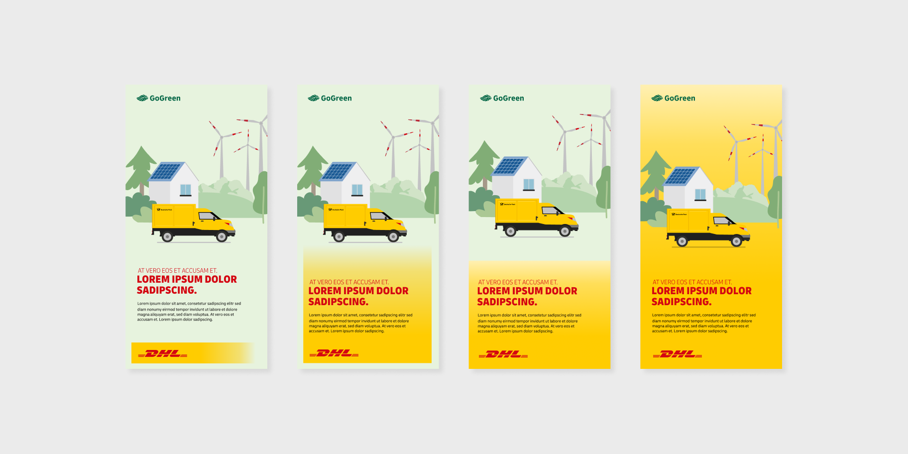 Examples of use of illustrations in layout with different weighting of ...