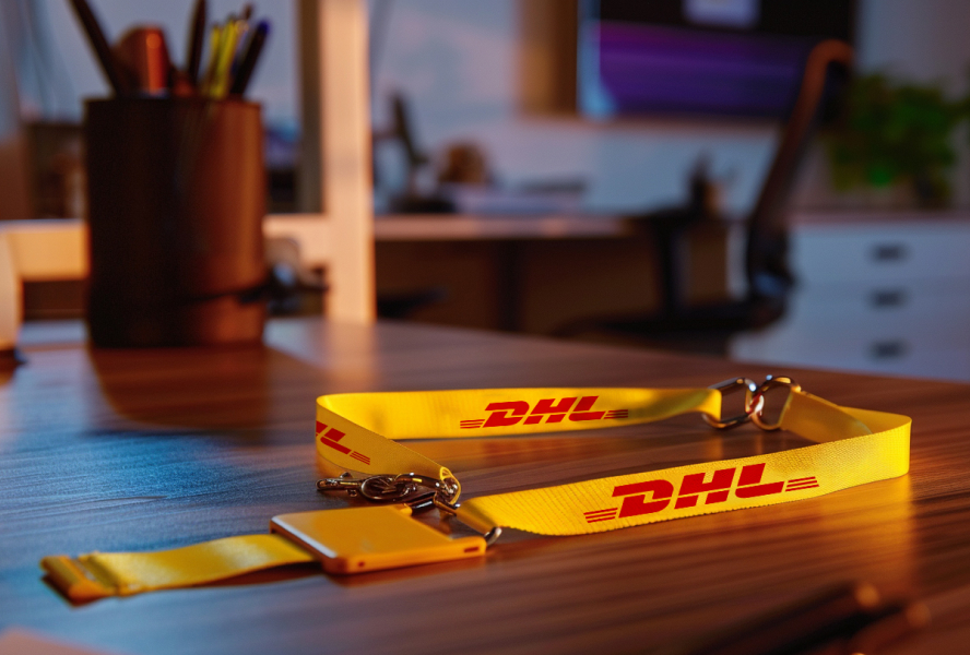 Ensure you use the correct DHL logo.