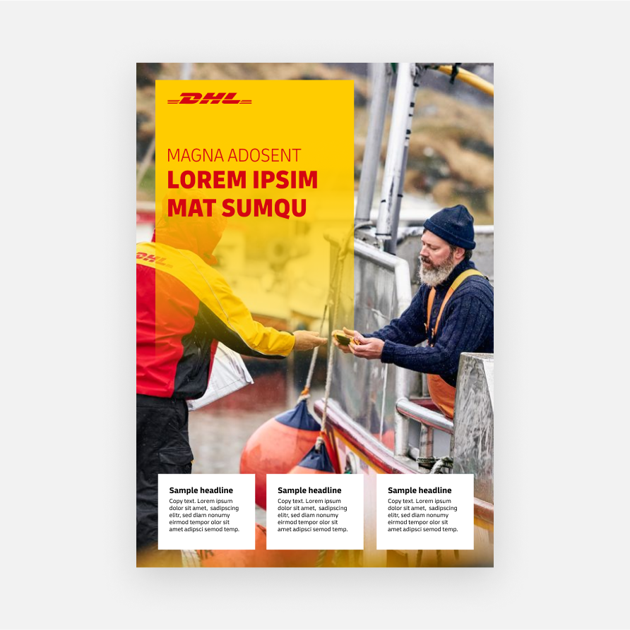 Keep your layouts focused on the message.