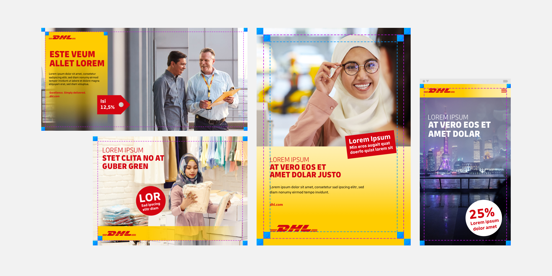 Eye Catchers Placement