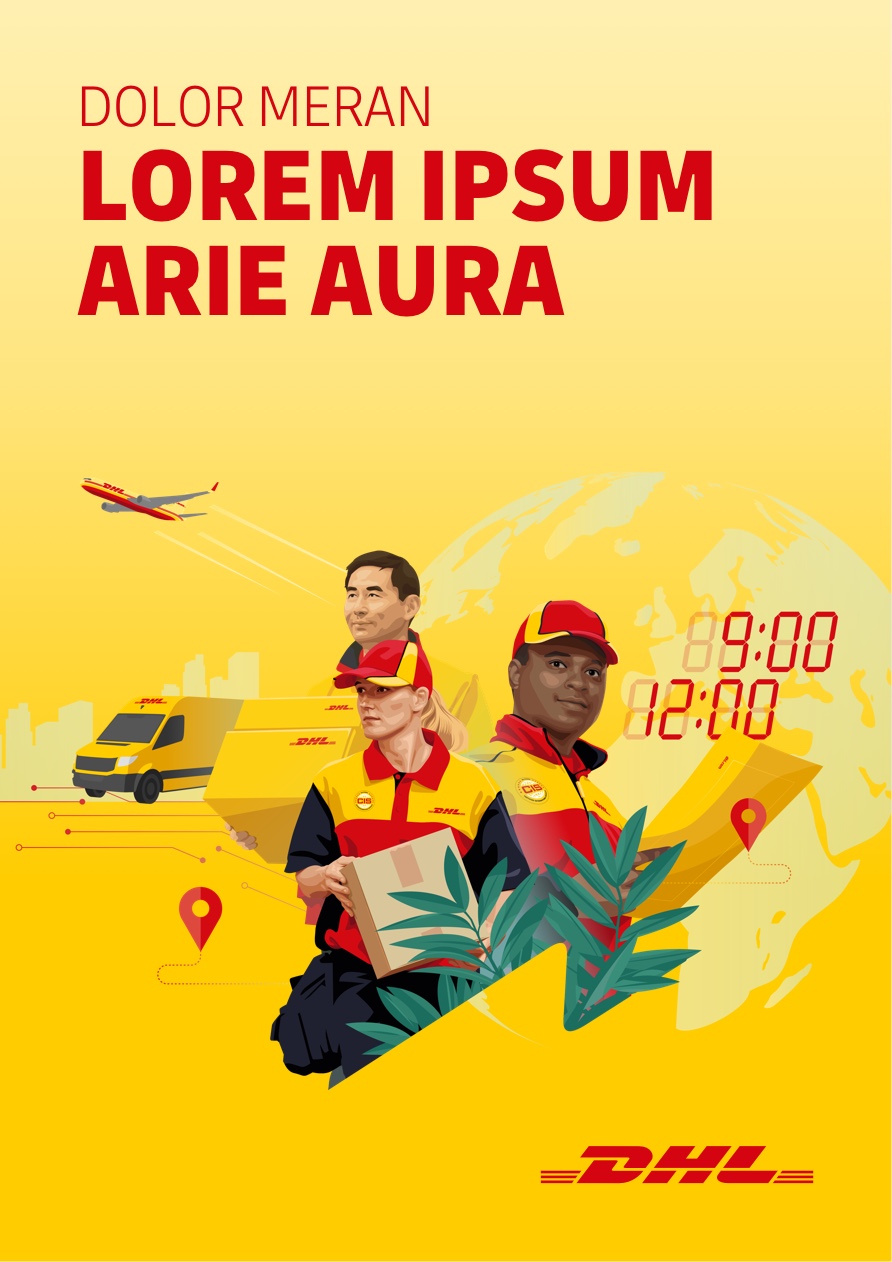 Make sure the key visual is presented properly.