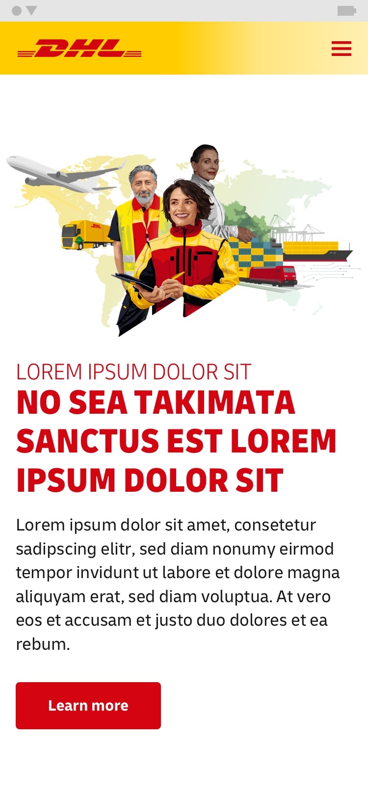 Key Visuals | DHL Brand Hub | www.dpdhl-brands.com