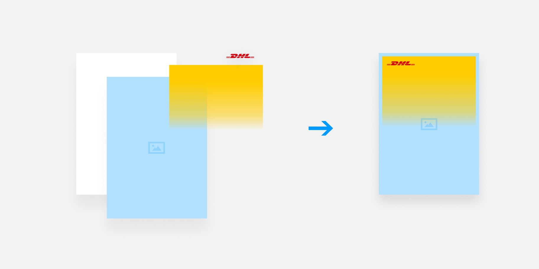 Place the highlight Gradient Module right on the image. This allows the ...