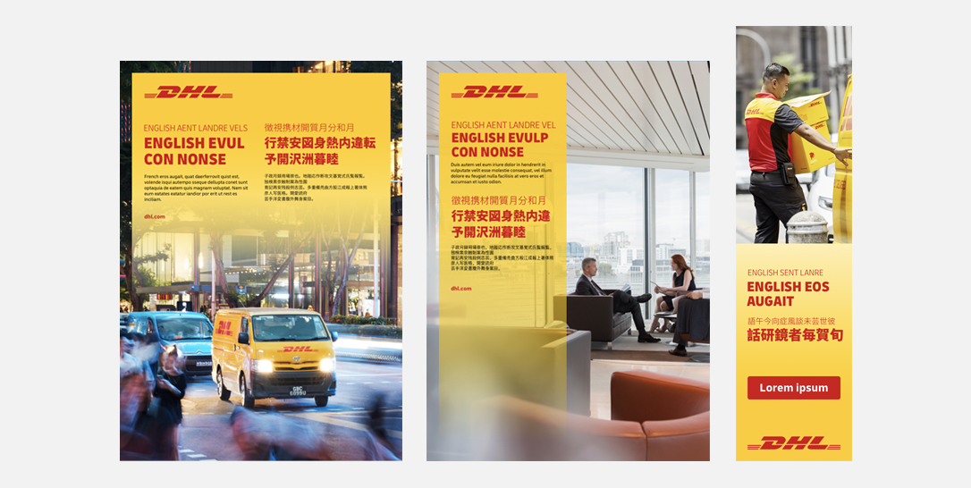 Adjust non-Latin typography to match the visual proportions of Latin texts.