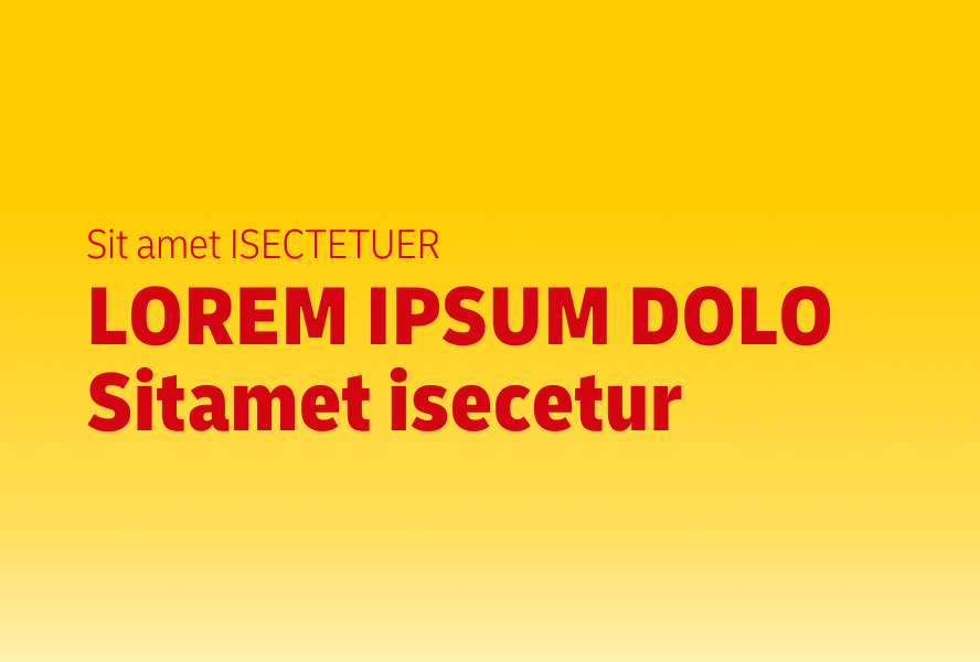 Don’t mix uppercase and sentence case main headlines and top/sublines.