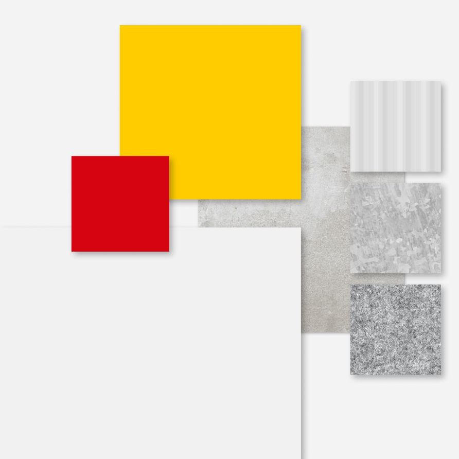 Color and material weighting