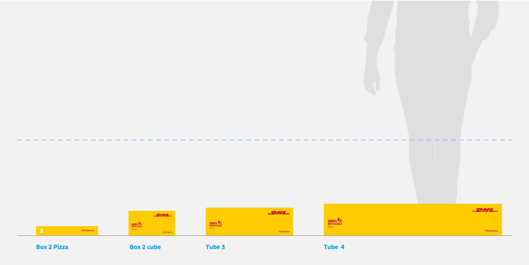 Yellow envelopes, flyers and pouches