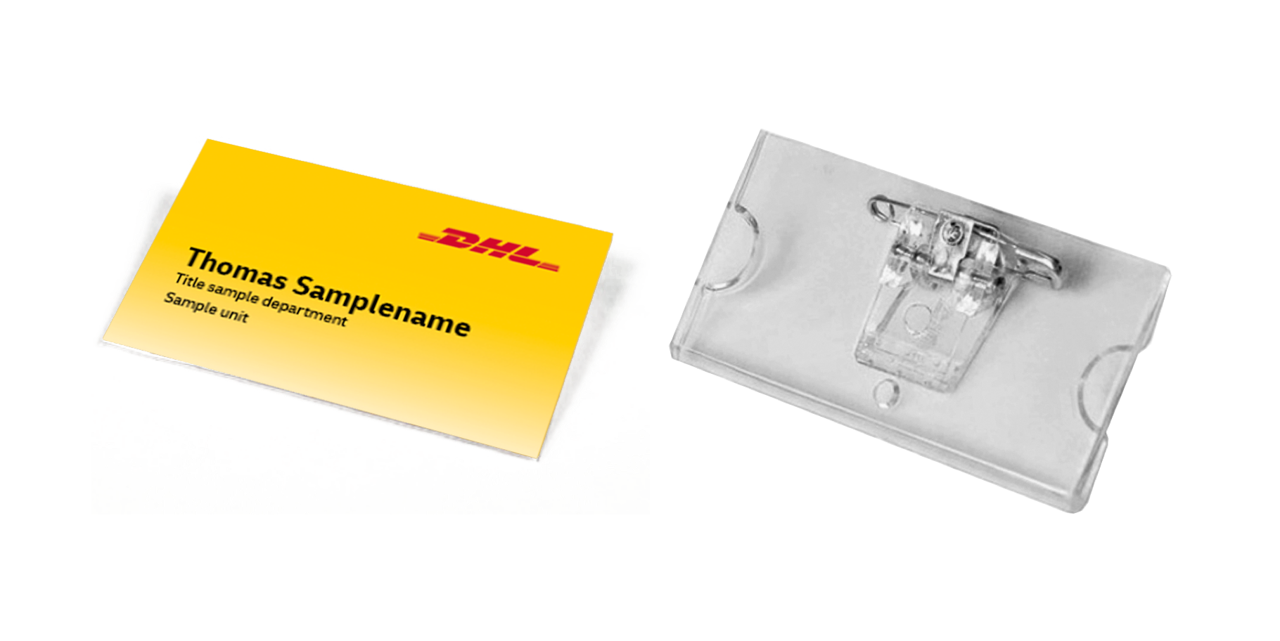 Safety pin or alligator clip