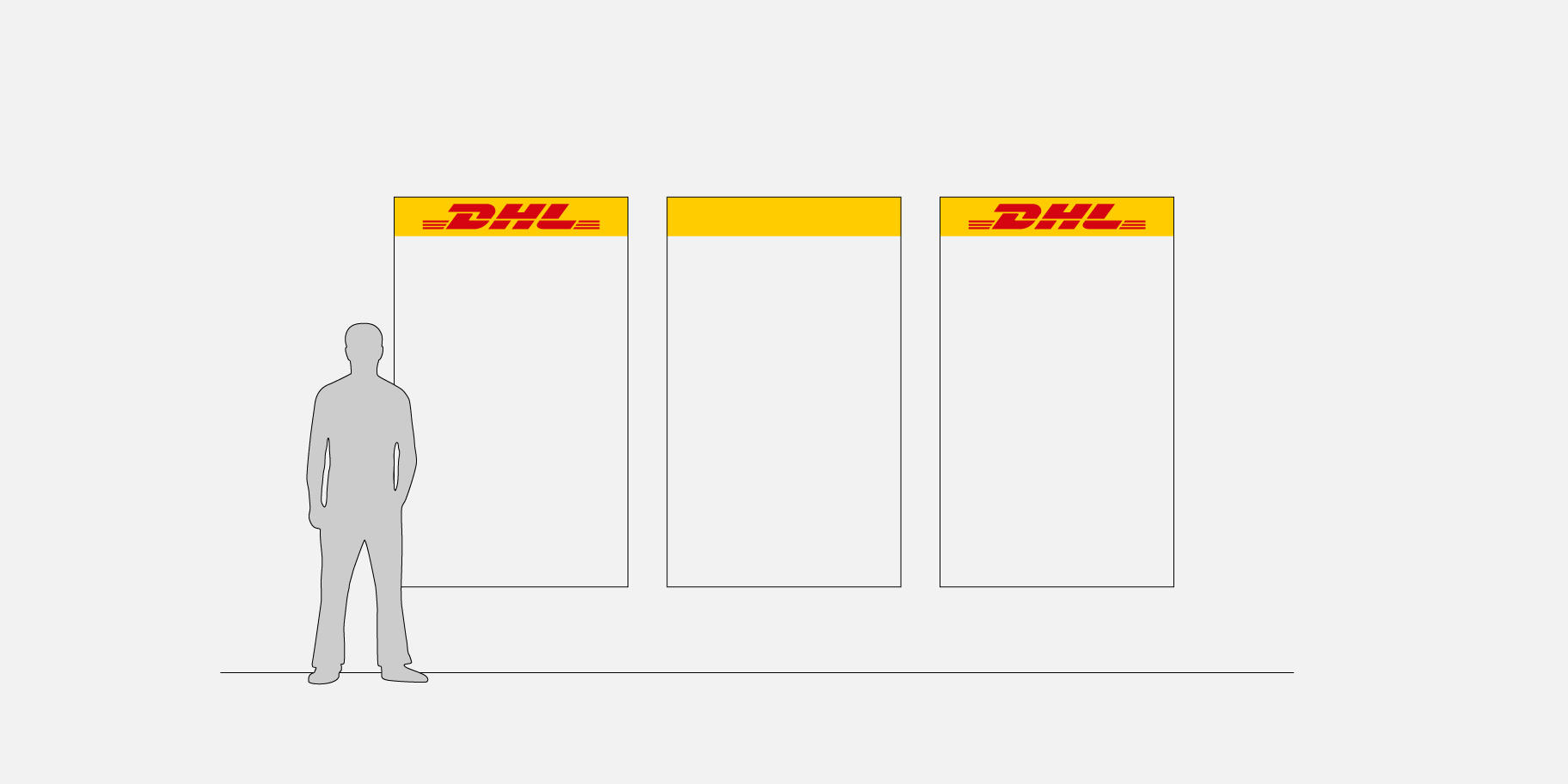 On narrow windows, place the logo in the middle. If several narrow ...