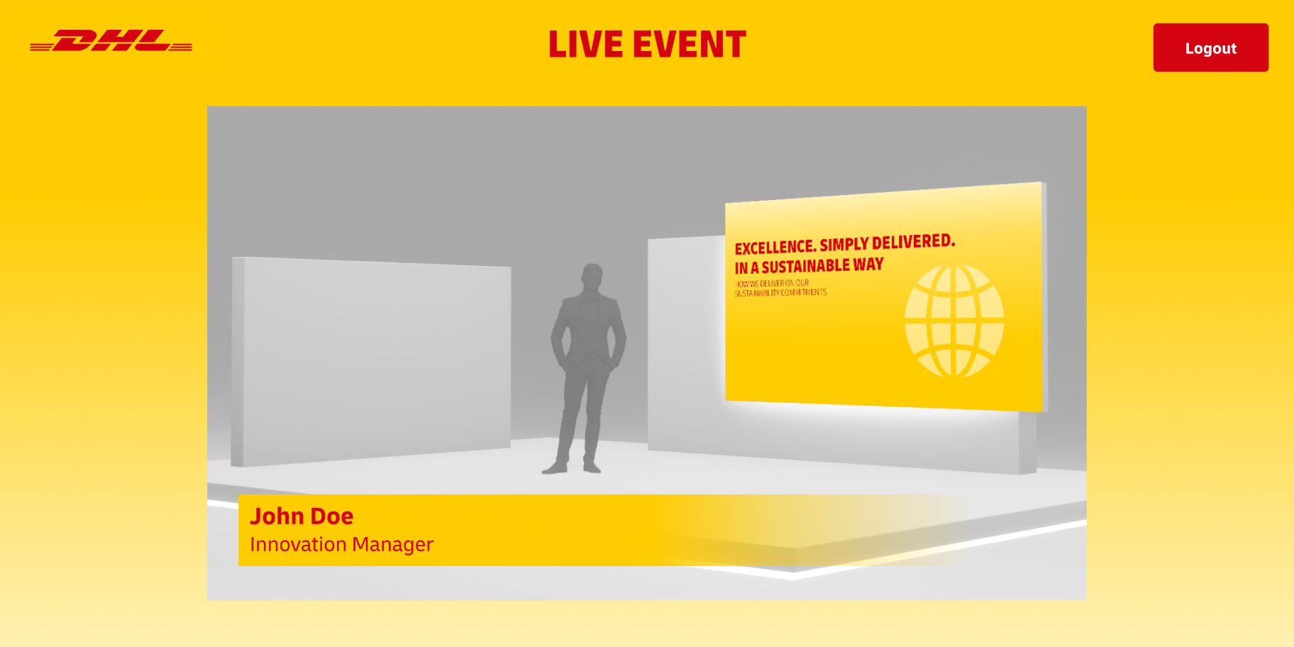 The video image of a virtual studio is usually embedded in a branded ...