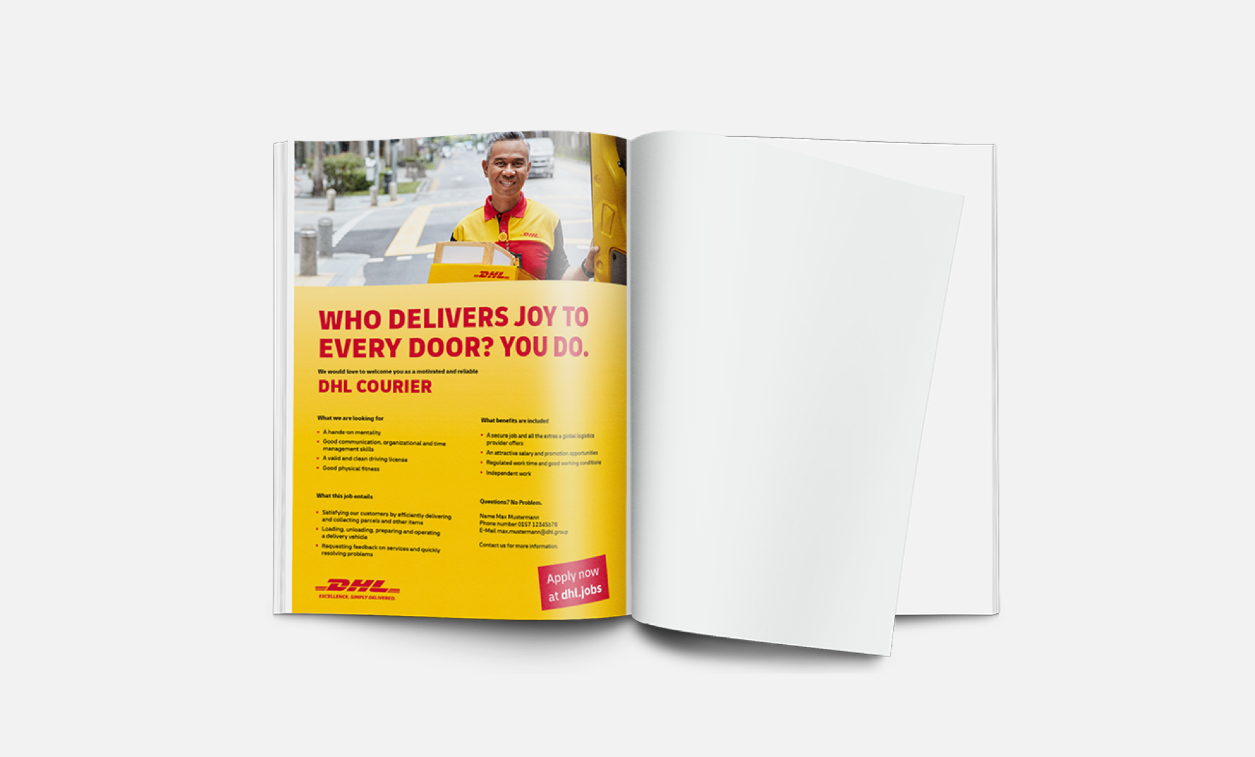 The Newspaper Ad Template can be used for the targeted addressing of ...