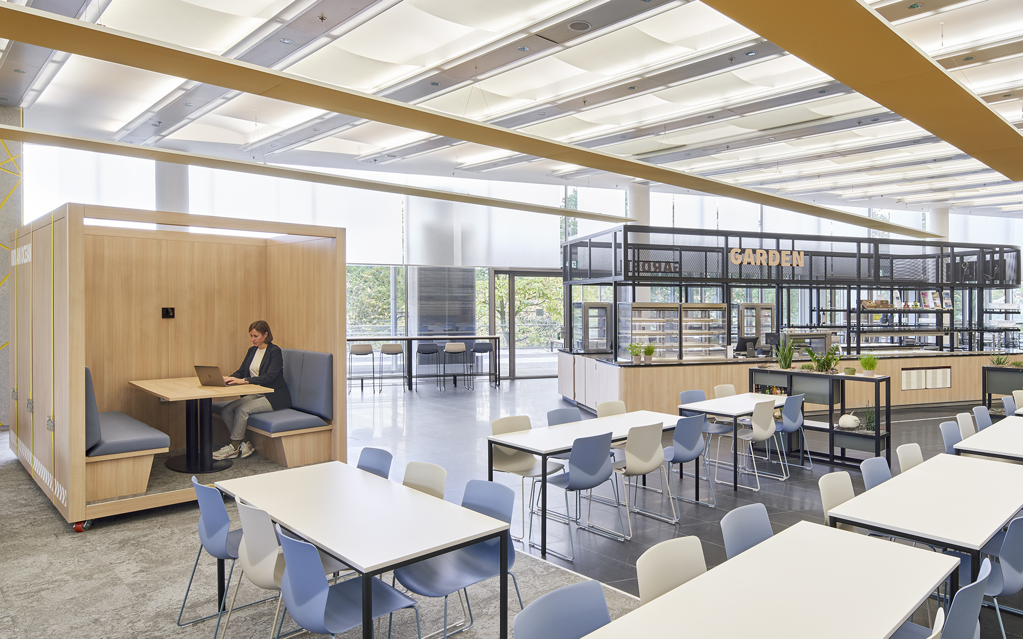 “We asked ourselves: how we could take this space, which functions ...