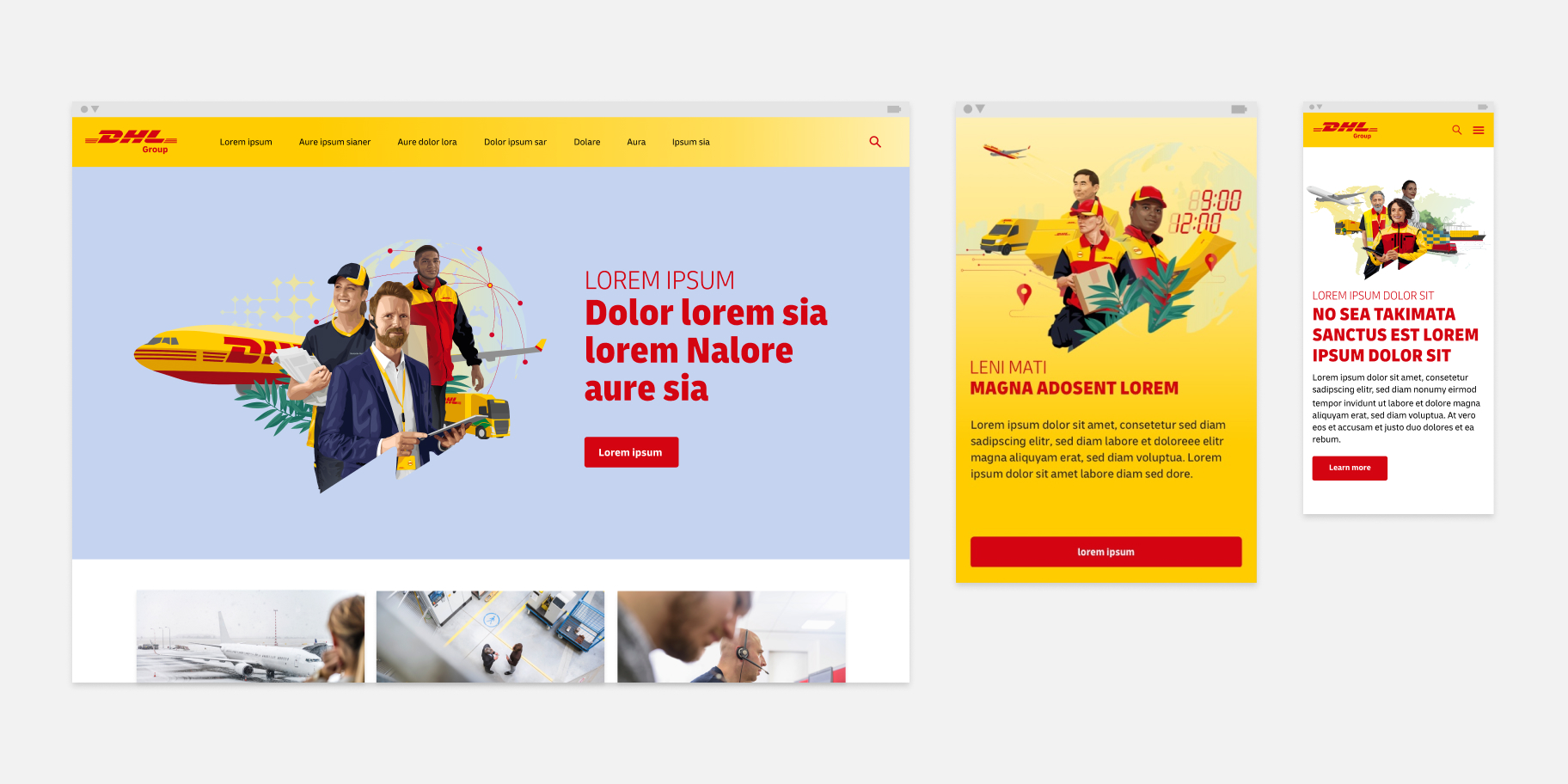 Our main key visuals