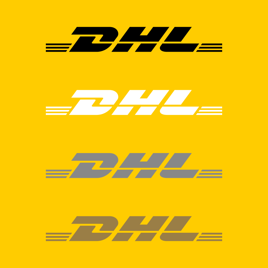 Don’t use the DHL logo in black or any other color on Postyellow ...
