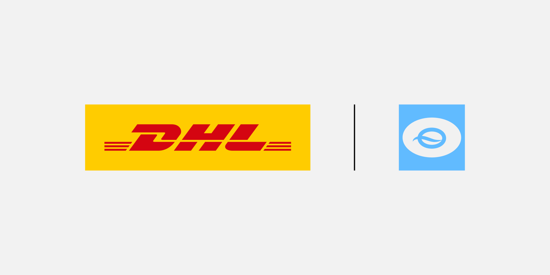 DHL Logo with adjusted brand field