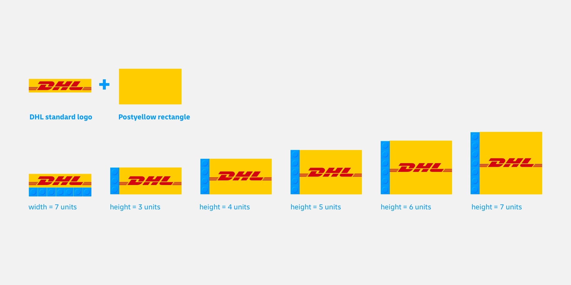 Logo with increased brand field: permitted aspect ratios are 3/7, 4/7 ...