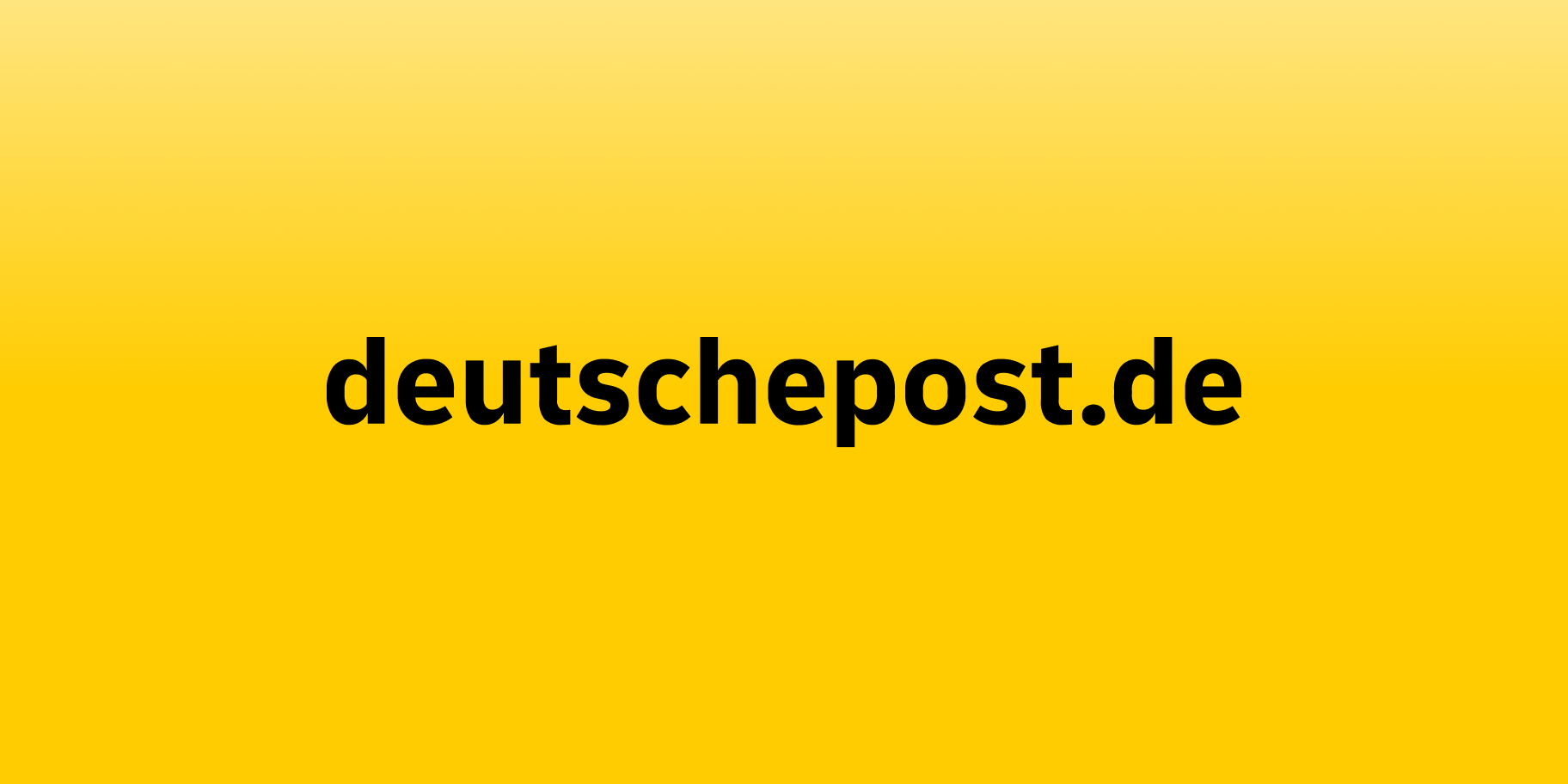 deutsche post logo