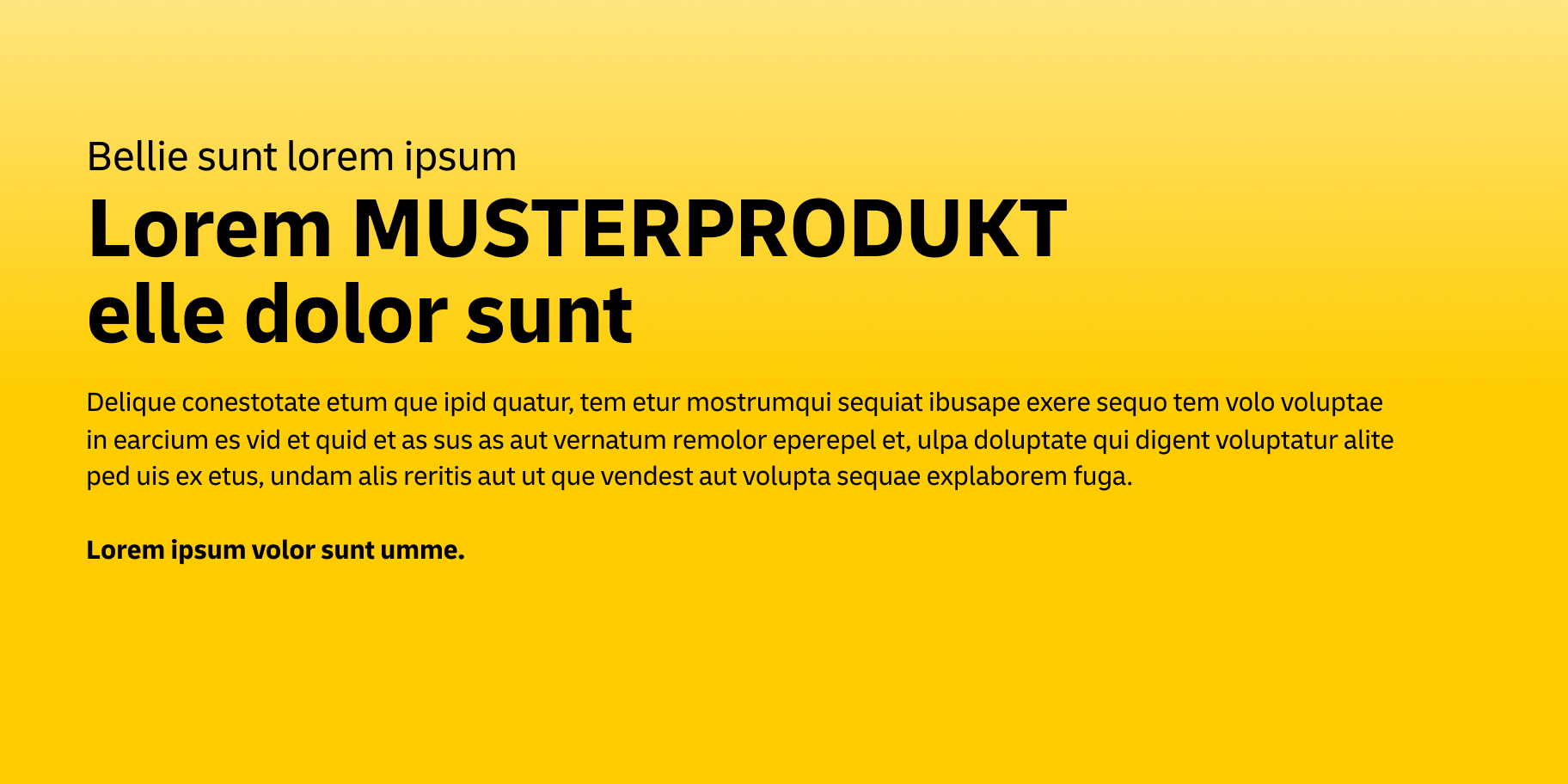 Einbindung in die Head- oder Subline: Produktname wird in Versalien ...