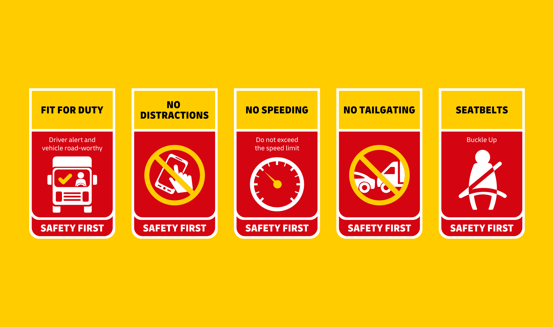 DHL Driving Rules