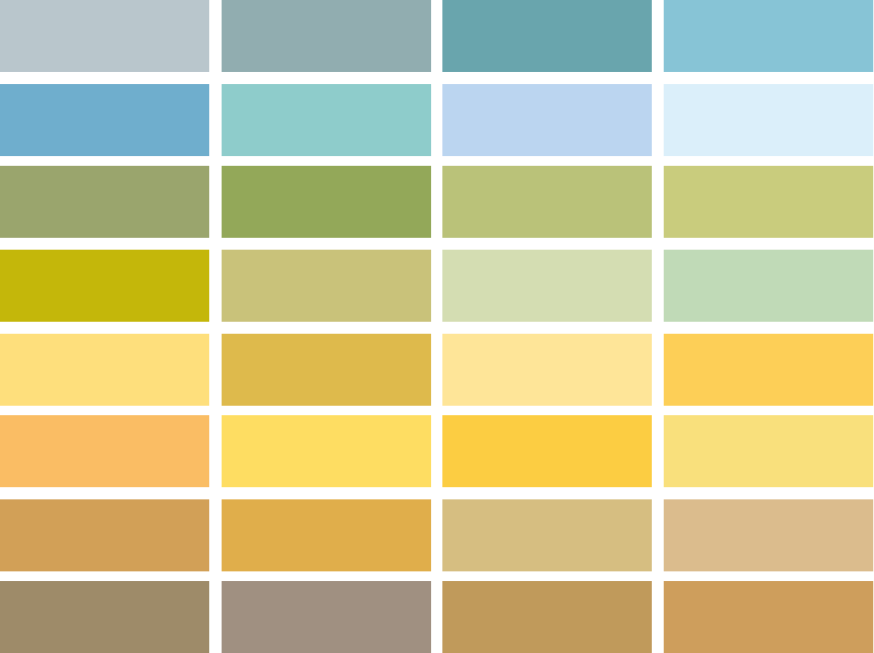 Other color shades