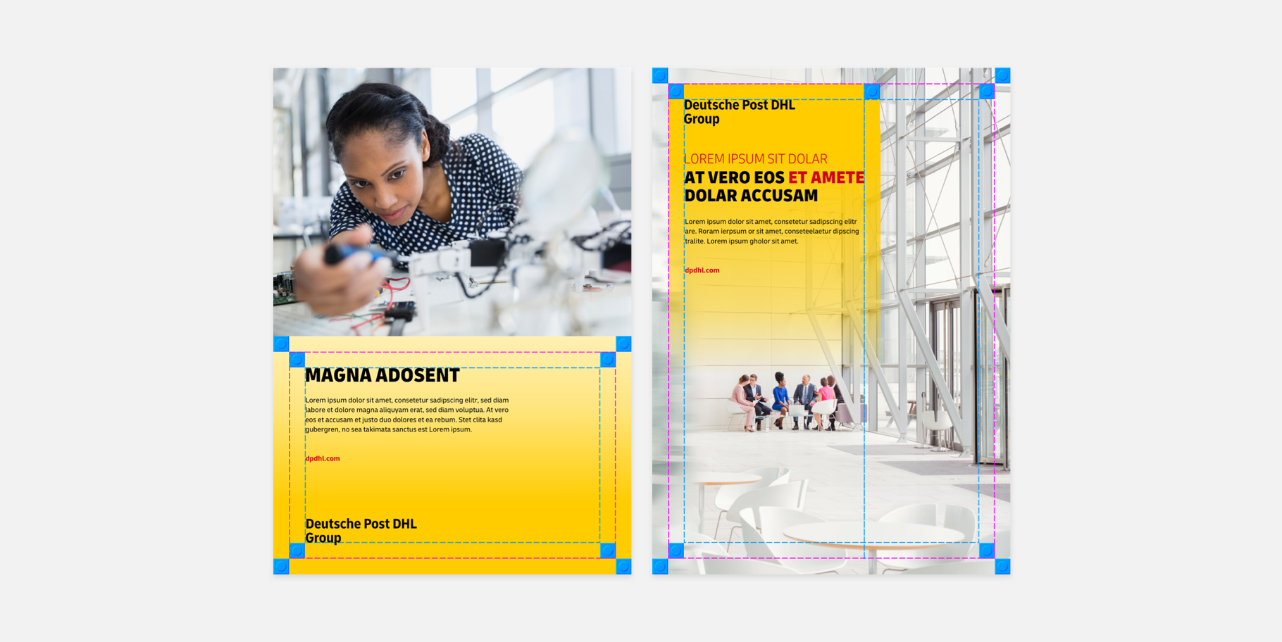Adjust margins to one base unit in small media